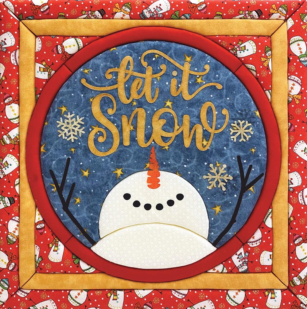 Kit mágico de edredón Let It Snow – Mary Maxim