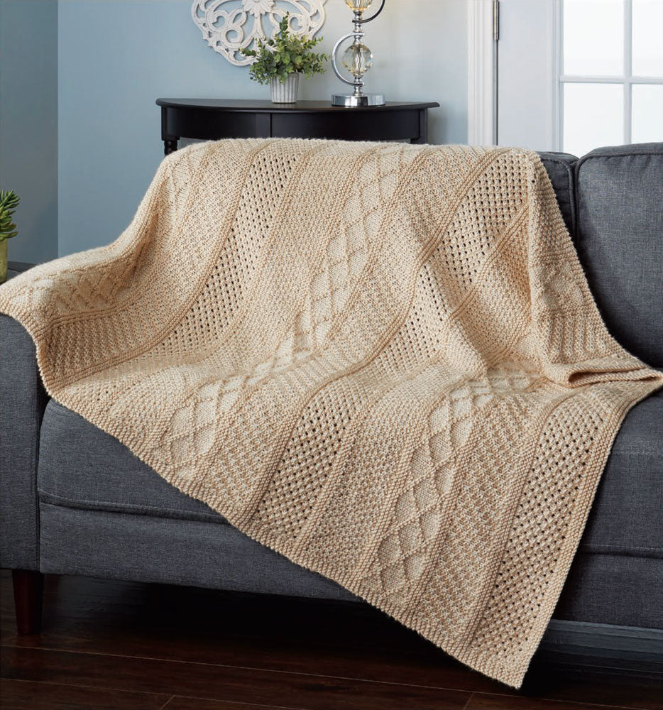 Fun Quartet Throw Pattern – Mary Maxim