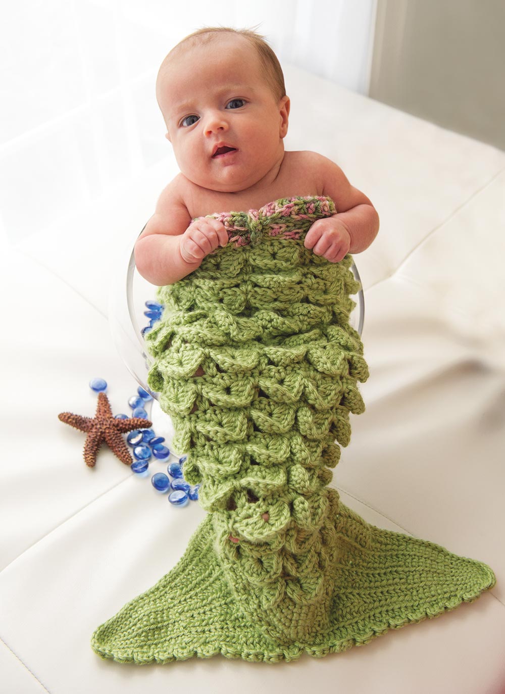 Sweet Dreams of the Sea Cocoon Pattern – Mary Maxim