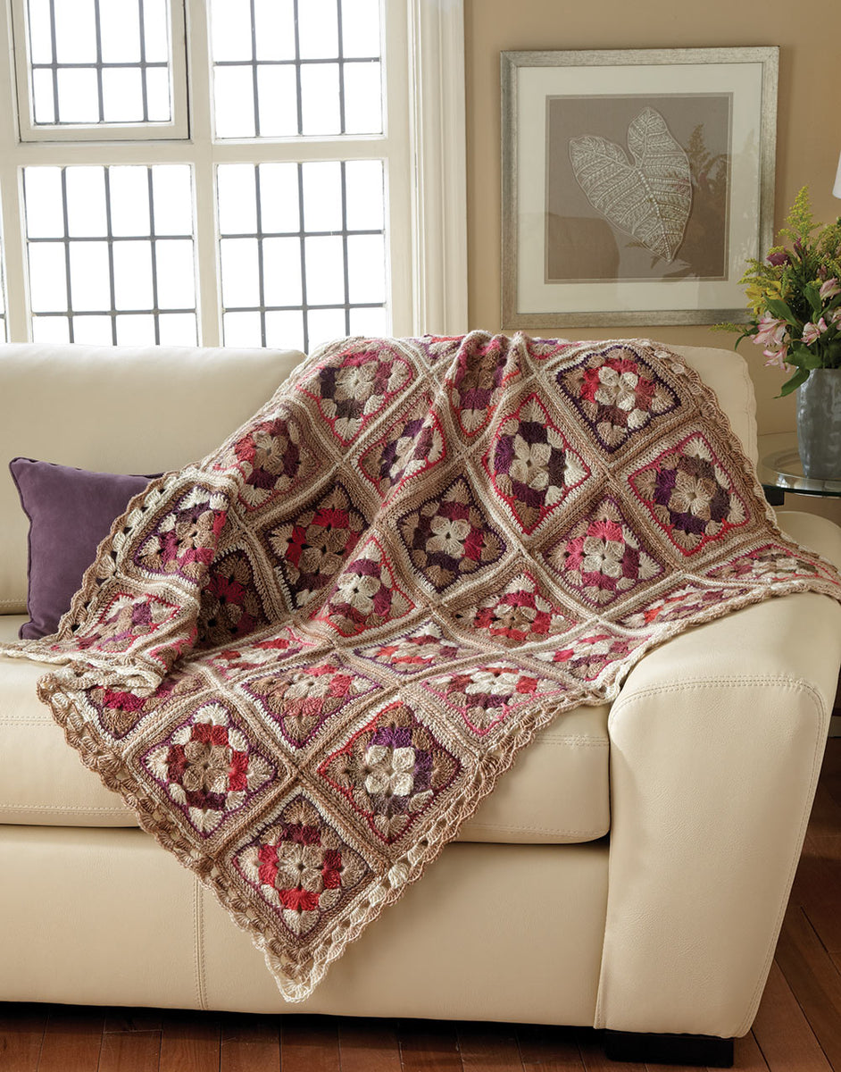 Color Splash Throw Pattern – Mary Maxim