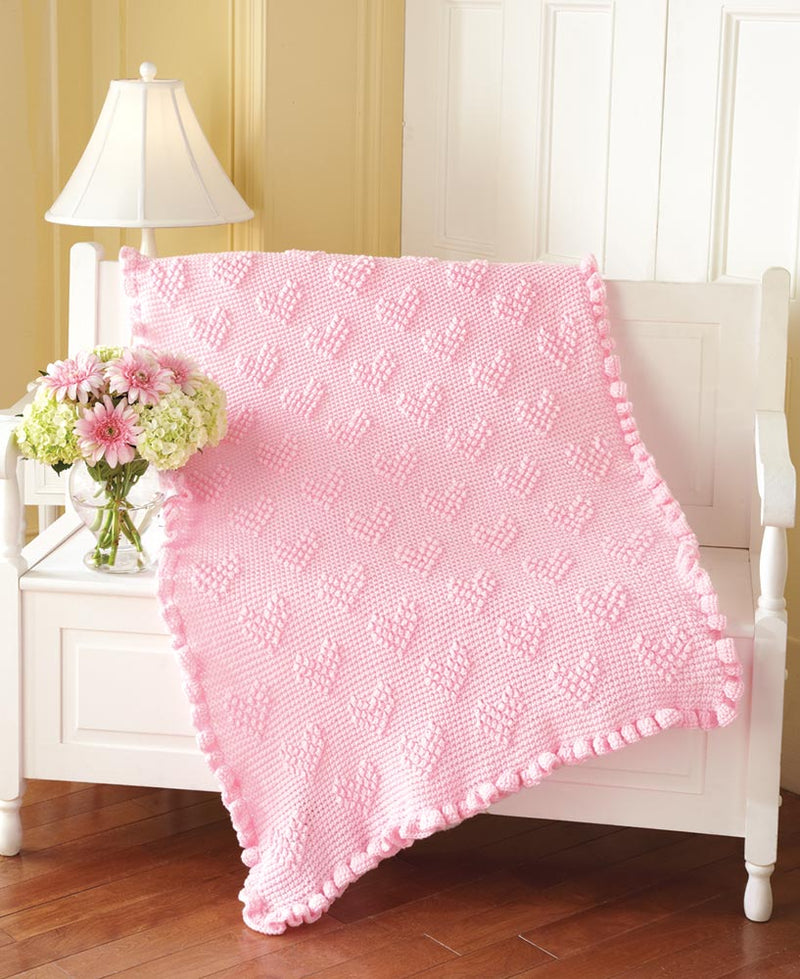 Baby Love Baby's Blanket Pattern – Mary Maxim