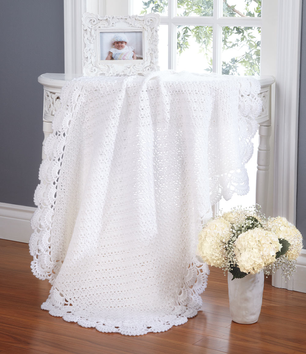 Purely Baby Blanket Pattern – Mary Maxim