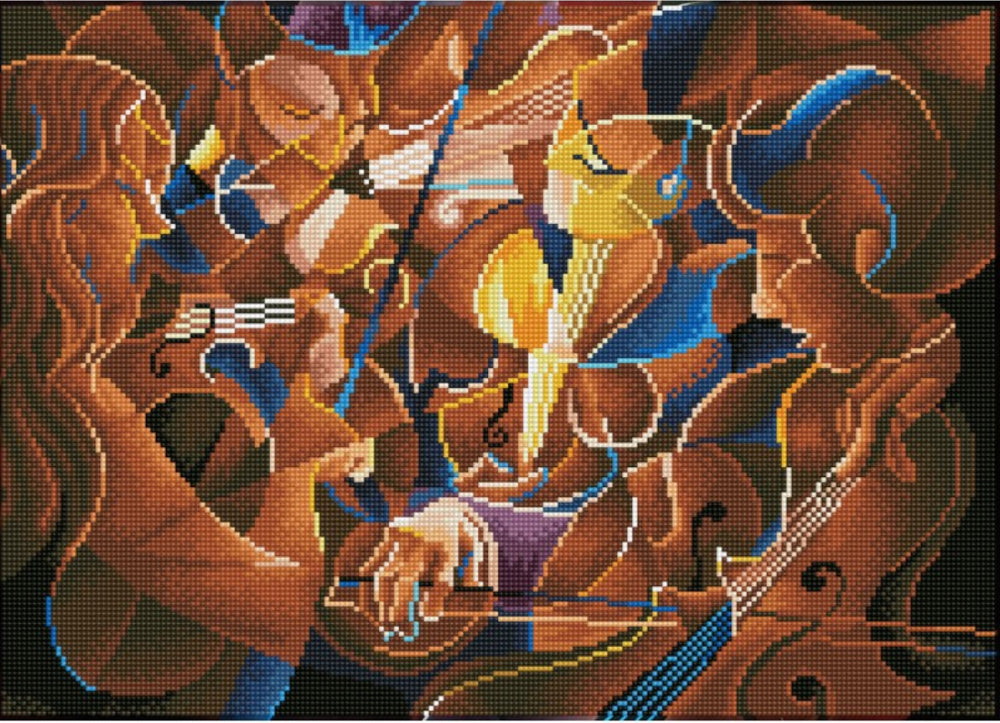 Confiture musicale Diamond Dotz® – Mary Maxim