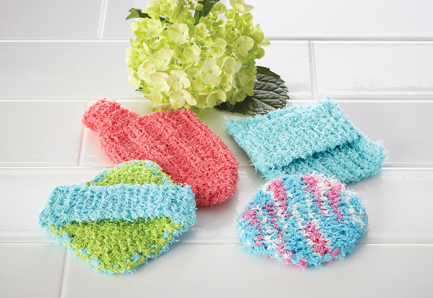Free Knit Bath Set Pattern – Mary Maxim