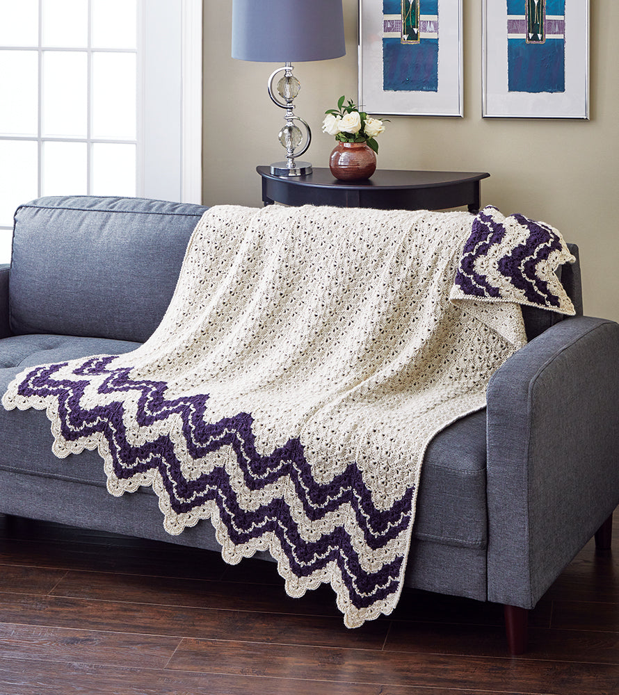 Deep V Throw – Mary Maxim