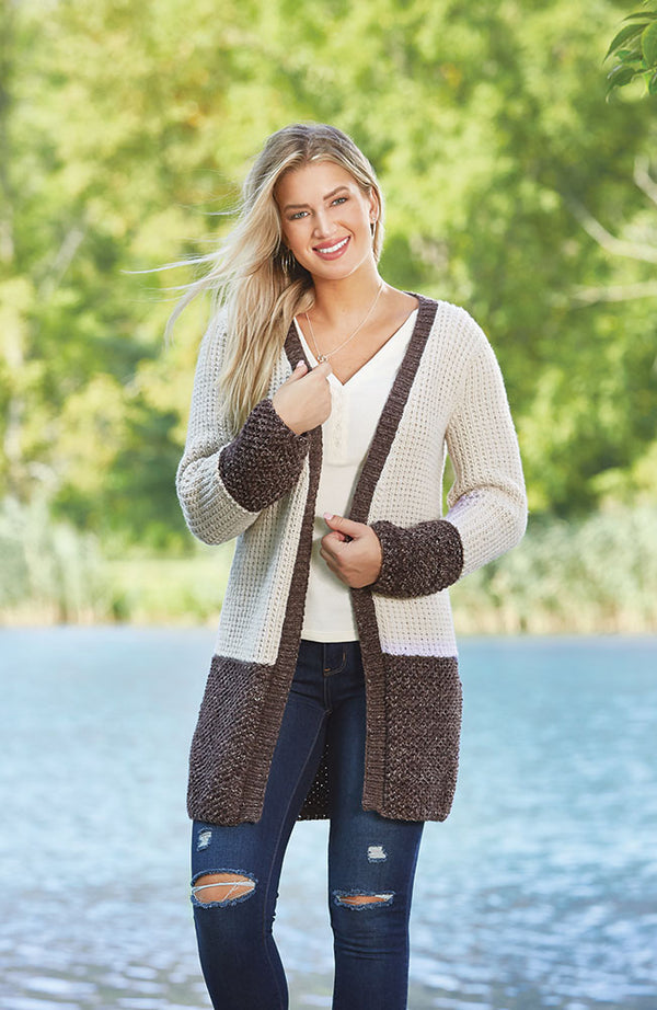 Knit Sweater, Cardigan, & Hoodie Kits – Mary Maxim