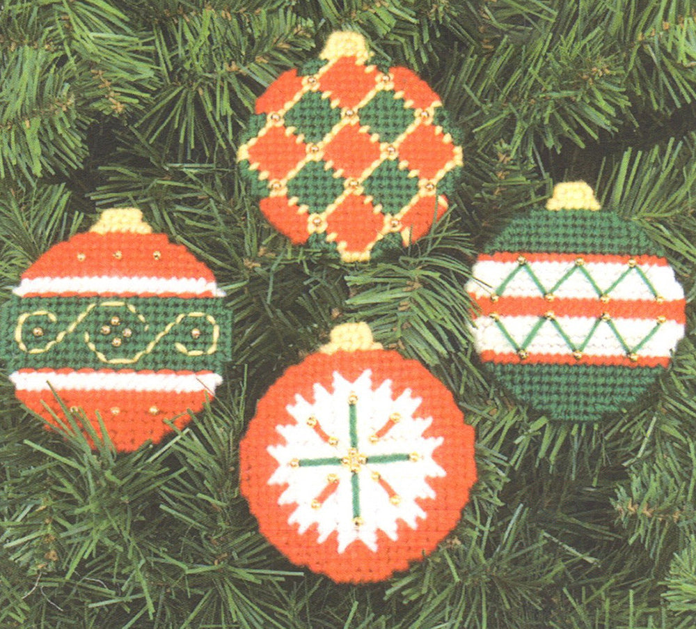 Elegant Holiday Ornaments Pattern – Mary Maxim