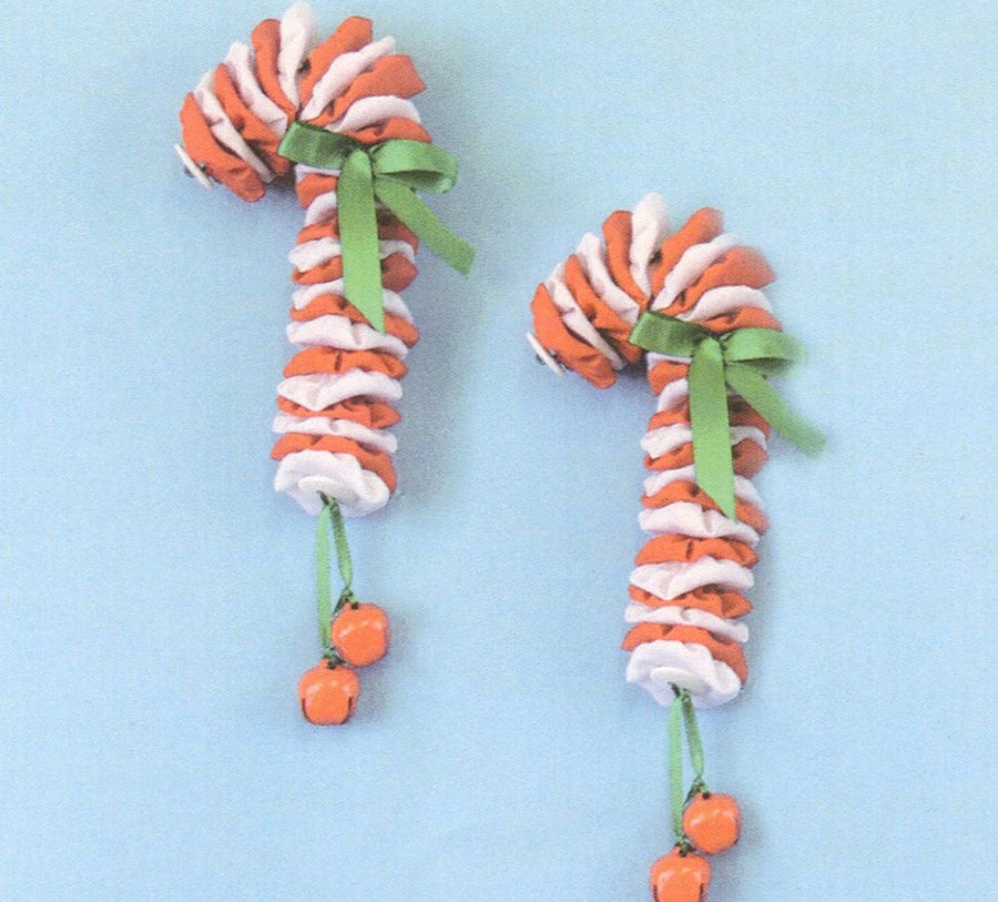 Yo Yo Candy Canes Pattern – Mary Maxim