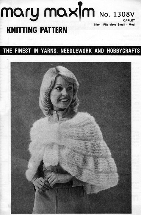 Caplet Pattern – Mary Maxim