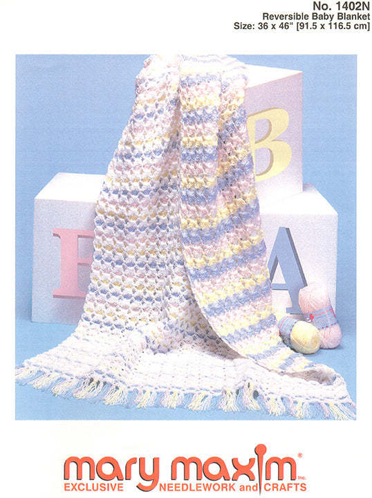Reversible Baby Blanket Crochet Pattern Free Crochet Ripple Baby