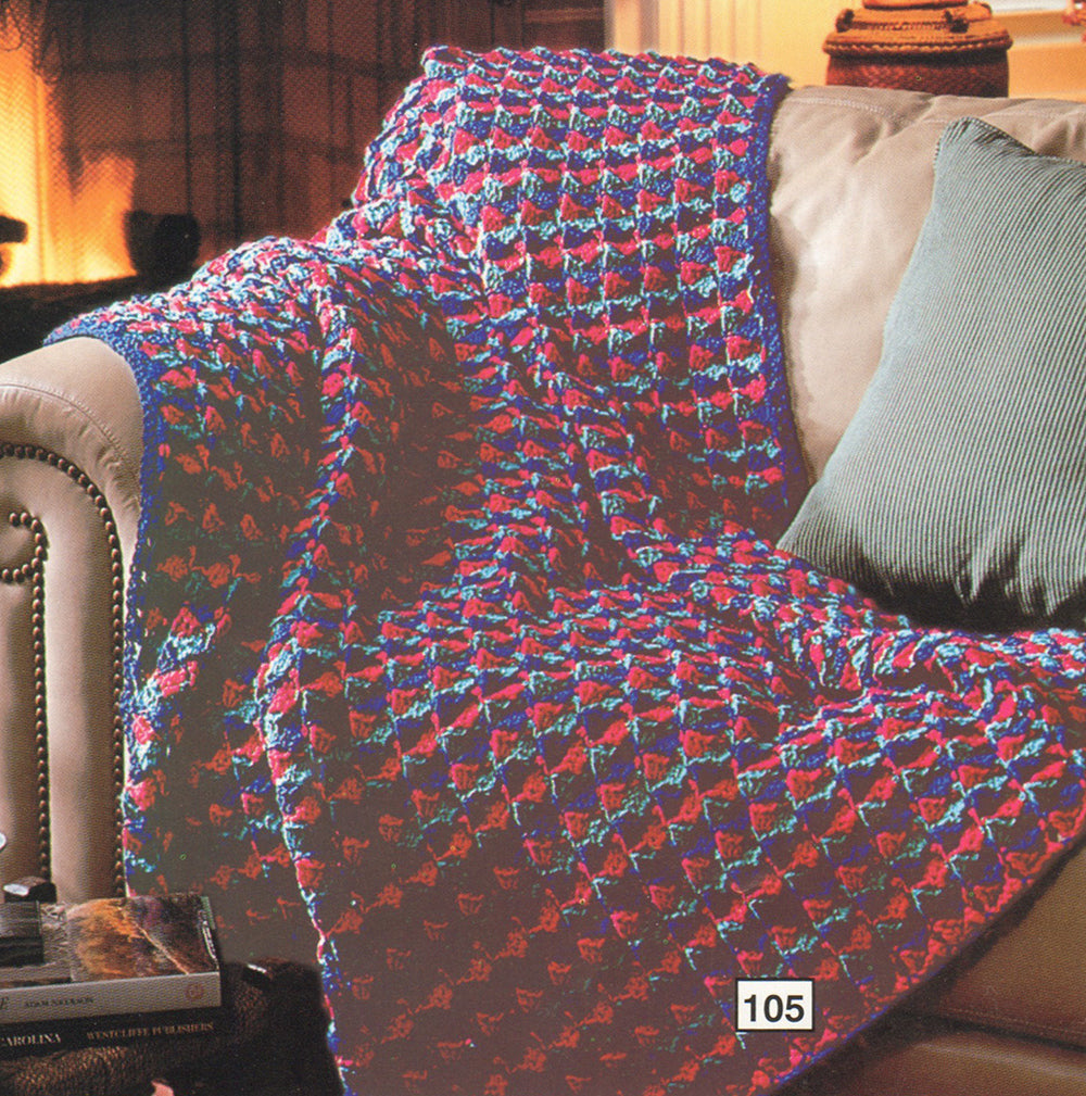 Breeze Afghan Pattern – Mary Maxim