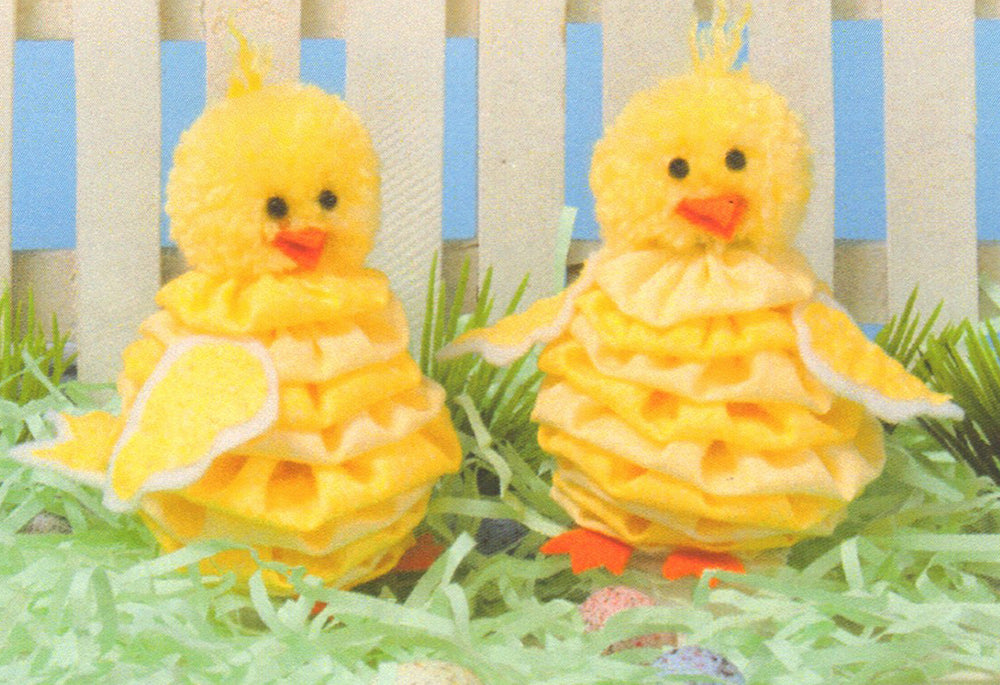 Yo Yo Baby Chicks Pattern – Mary Maxim