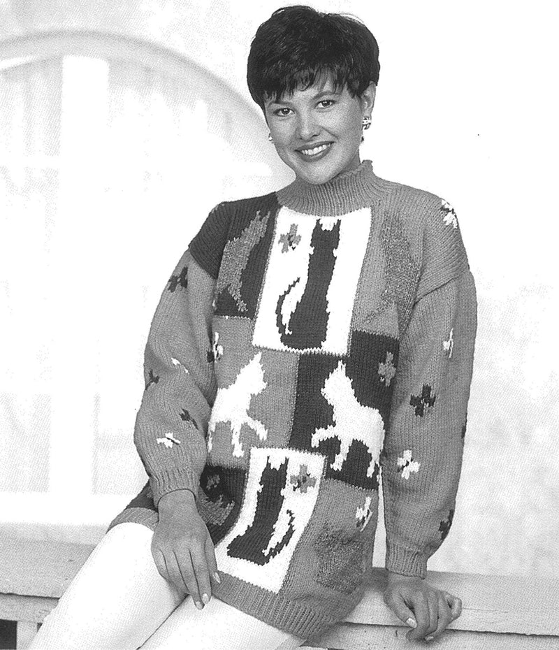 Cat Sampler Tunic Pattern – Mary Maxim