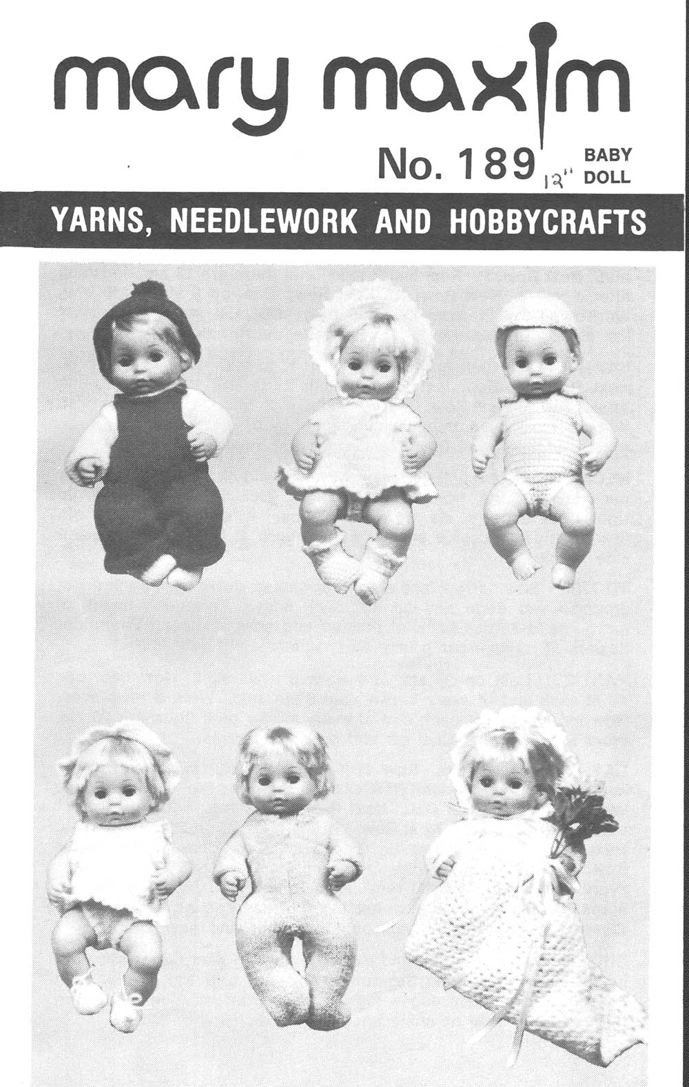 Baby Doll Outfits Pattern – Mary Maxim
