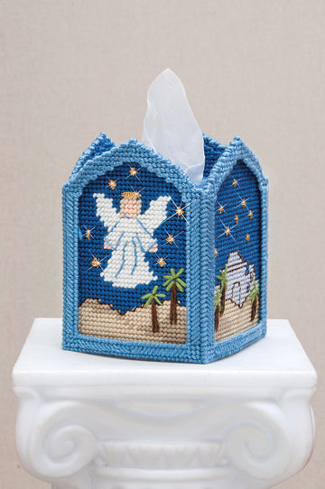 Holy Night Tissue Box Cover – Mary Maxim