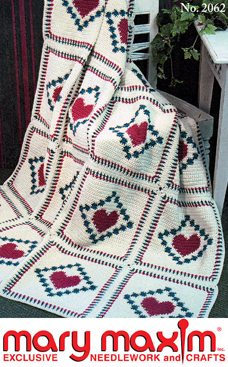 Passions Quilt Afghan Pattern – Mary Maxim