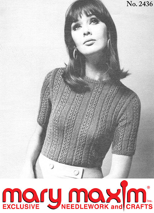 Ribbed Shell Pattern – Mary Maxim