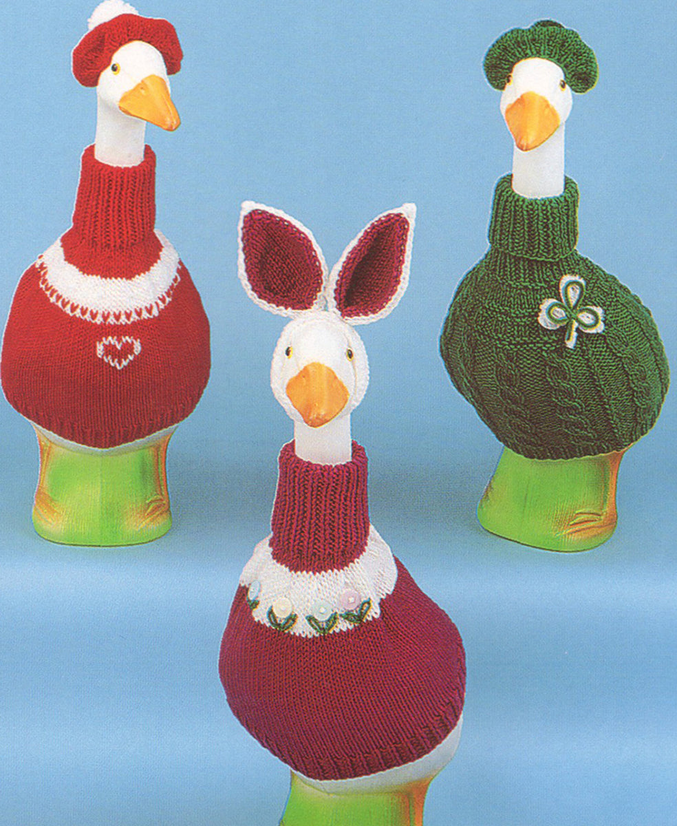 Valentine Goose Sweater Pattern – Mary Maxim