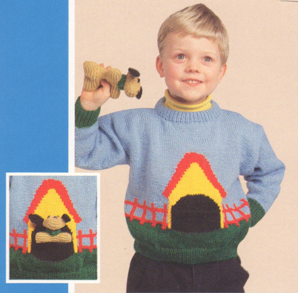 Dog Pocket Pal Pullover Pattern – Mary Maxim