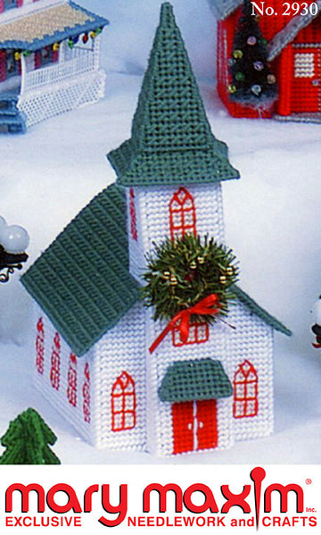 Countryside Church Pattern – Mary Maxim