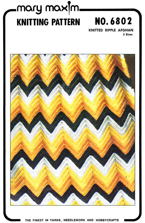 Knitting Pattern For Ripple Afghan Purple Mountains Majesty Ripple