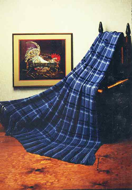 Plaid Afghan Pattern – Mary Maxim