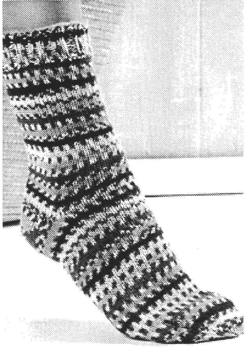Crazy Socks Pattern – Mary Maxim