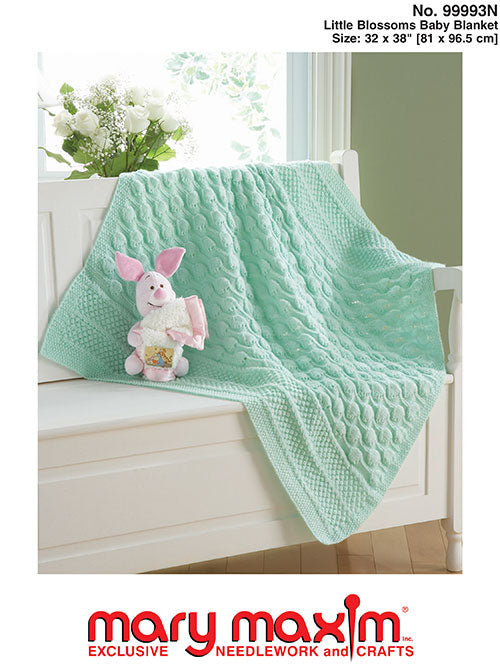 Little Blossoms Baby Blanket Pattern – Mary Maxim